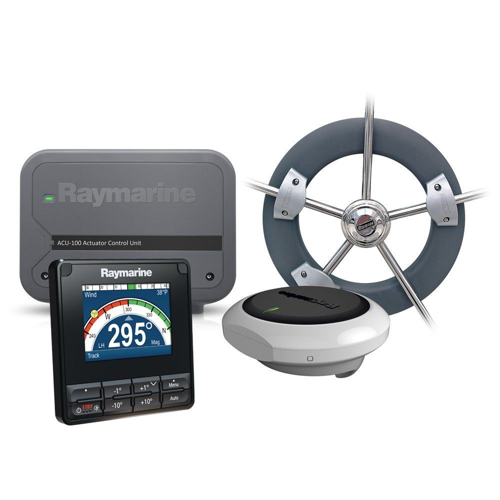 Raymarine EV-100 Wheel: Evolution Wheel Pilot with p70, ACU-100 & Wheel ...